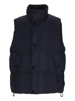 Stone Island Padded Quilted Vest - Blue
