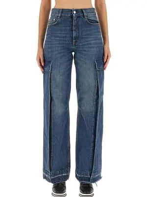 Stella McCartney Cargo Jeans - Blue