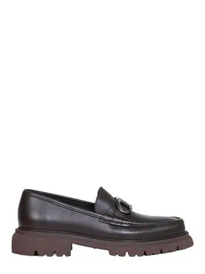 SALVATORE FERRAGAMO SALVATORE FERRAGAMO Gancini Ornament Cocoon Loafers