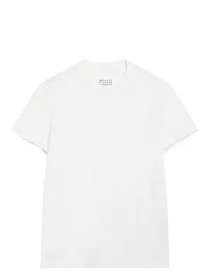 MAISON MARGIELA Double-layer Cotton T-shirt - White