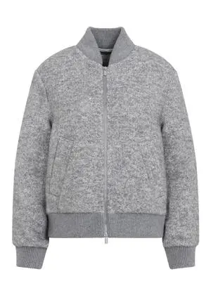 Peserico Bouclè Bomber - Gray