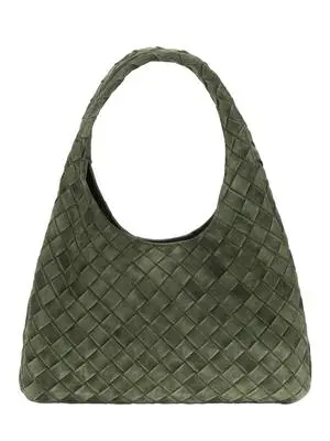 Bottega Veneta Small Campana Shoulder Bag - Green