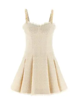 Balmain Conchiglie' Dress - White