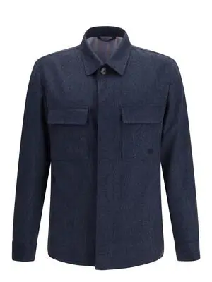 Etro Pure Wool Jacket - Blue