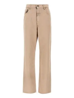 GOLDEN GOOSE Kim Cotton Denim Jeans - Pink