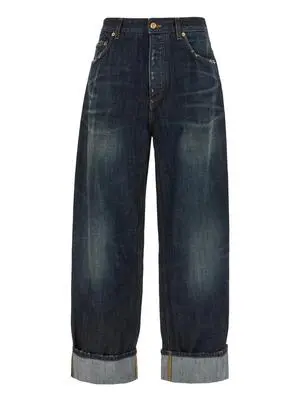 Dolce & Gabbana Straight Leg Jeans - Multicolor