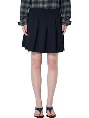 Our Legacy Wool Mini Skirt - Black