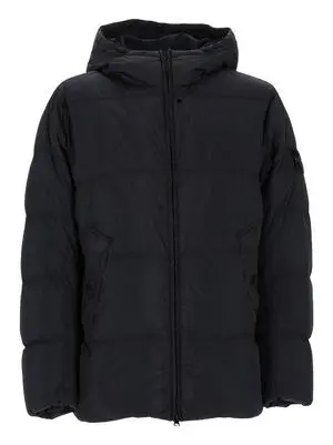 Stone Island Crinkle Reps Puffer Jacket - Blue