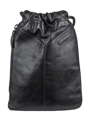 JIMMY CHOO Leather Handbag - Black