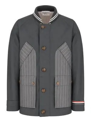 Thom Browne Clothing Jackets - Multicolor