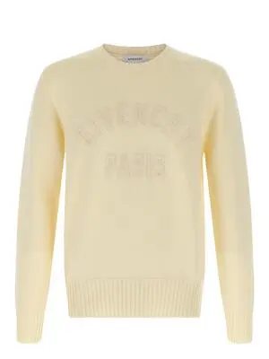 Givenchy Logo Sweater - Cream