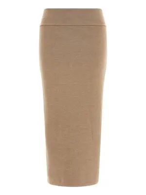Jacquemus La Jupe Maille Doppio' Skirt - Cream