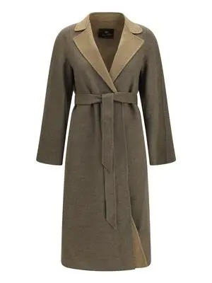 Loro Piana Francesca Cashmere Coat - Brown
