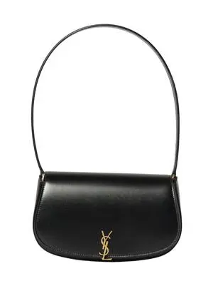 Saint Laurent Calf Leather Mini Bag - Black