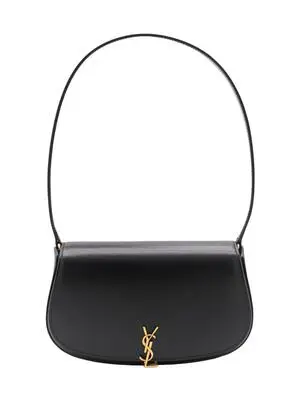 Saint Laurent Calf Leather Mini Bag - Black