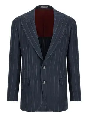 Brunello Cucinelli Tailor' Blazer - Blue