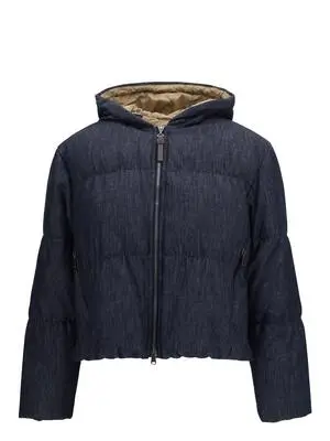 Brunello Cucinelli Padded Jacket - Blue