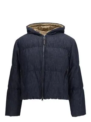 Brunello Cucinelli Padded Jacket - Blue