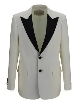 VALENTINO VALENTINO Two-Tone Wool Jacket