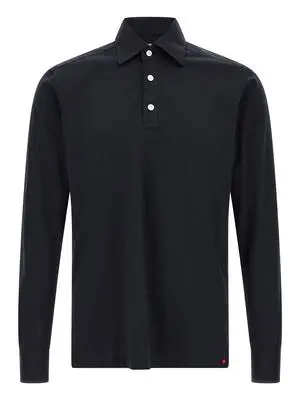 Kiton Positano' Polo Shirt - Blue