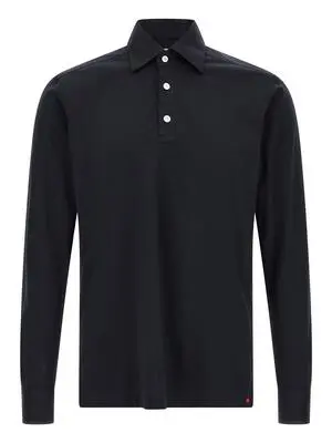 Kiton Positano' Polo Shirt - Blue