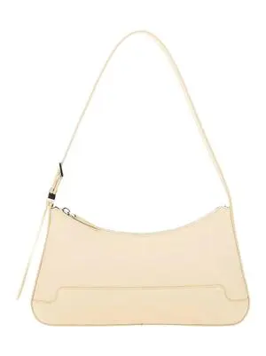 Marni Leather Shoulder Bag - Cream