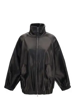Brunello Cucinelli Leather Jacket - Black
