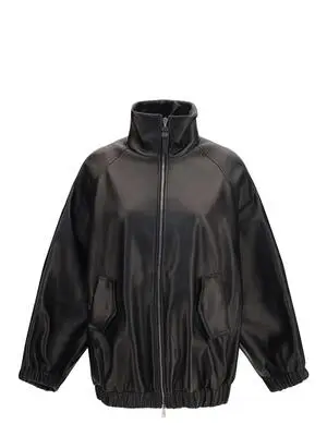 Brunello Cucinelli Leather Jacket - Black