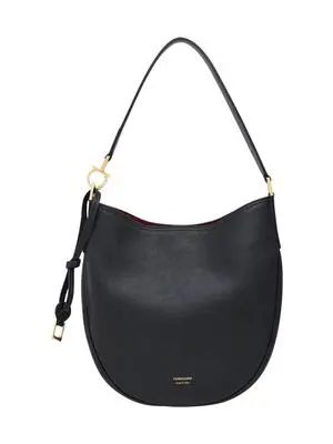 FERRAGAMO Leather Medium Hobo Bag - Multicolor