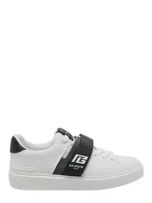 Balmain B-court Sneakers - Black