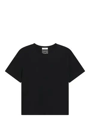 TOTEME Classic T-shirt In Organic Cotton Jersey - Black