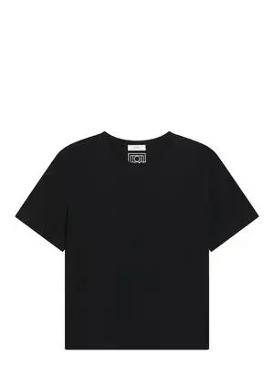 TOTEME Classic T-shirt In Organic Cotton Jersey - Black
