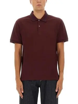Alexander McQueen Polo Shirt With Logo On The Collar - Multicolor
