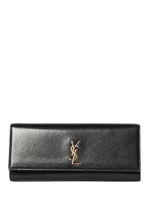 Saint Laurent Calf Leather Mini Bag - Black