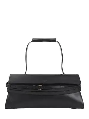 Moschino MOSCHINO Nappa Leather Shoulder Bag Black