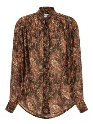 Andamane Rania Paisley Print Shirt - Multicolor