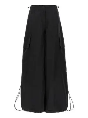 Palm Angels Parachute Pants - Black