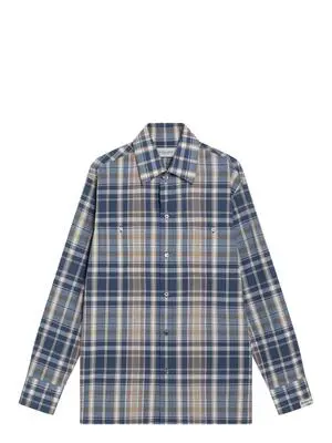 GOLDEN GOOSE Cotton Checked Shirt - Multicolor