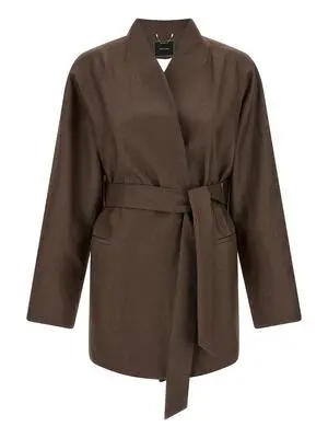 KITON Kiton Women Linen Blend Blazer