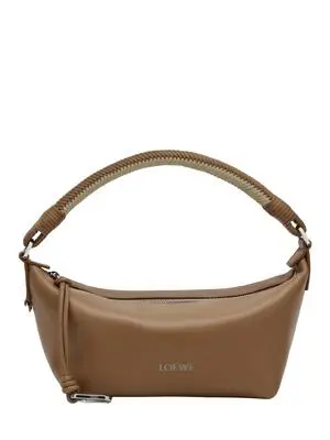 Loewe Cala Mini Bag In Nappa Lambskin Leather, Mocha/beige - Brown