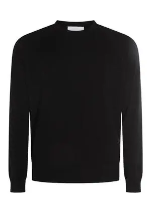 Malo Raglan Pullover - Black