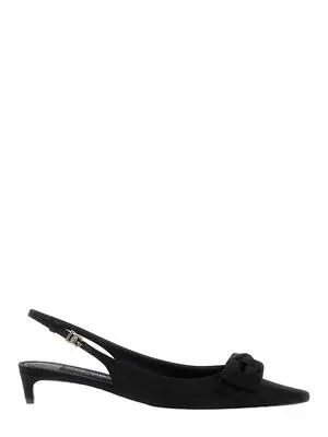 Dolce & Gabbana Mun' Slingback - Black