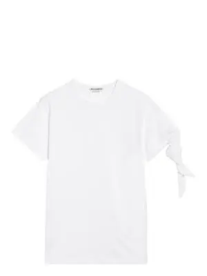 JW Anderson Knotted-sleeve T-shirt - White
