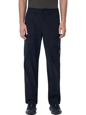 Stone Island Utility Cargo Trousers - Black