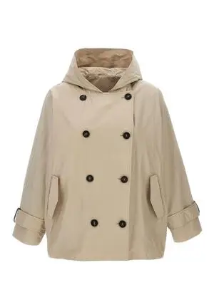 Brunello Cucinelli Double-breasted Jacket - Cream
