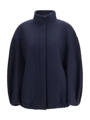 Dries Van Noten Oversized Pleated Jacket - Blue