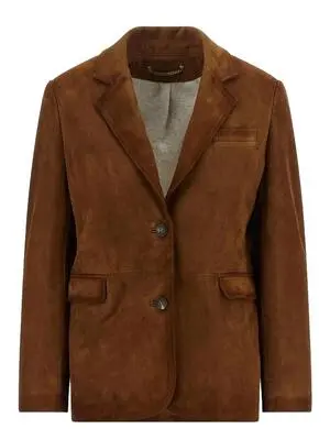 GOLDEN GOOSE Jackets Leather Jackets - Brown