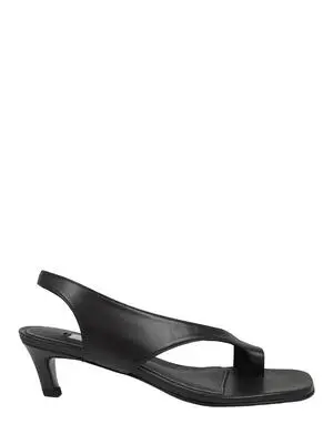 TOTEME Heeled Sandal - Black