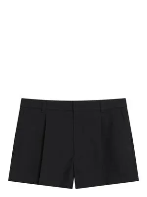 Gucci Wool Twill Shorts - Gray