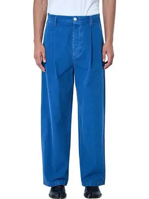 Marni Pleated Wide-leg Trousers - Blue